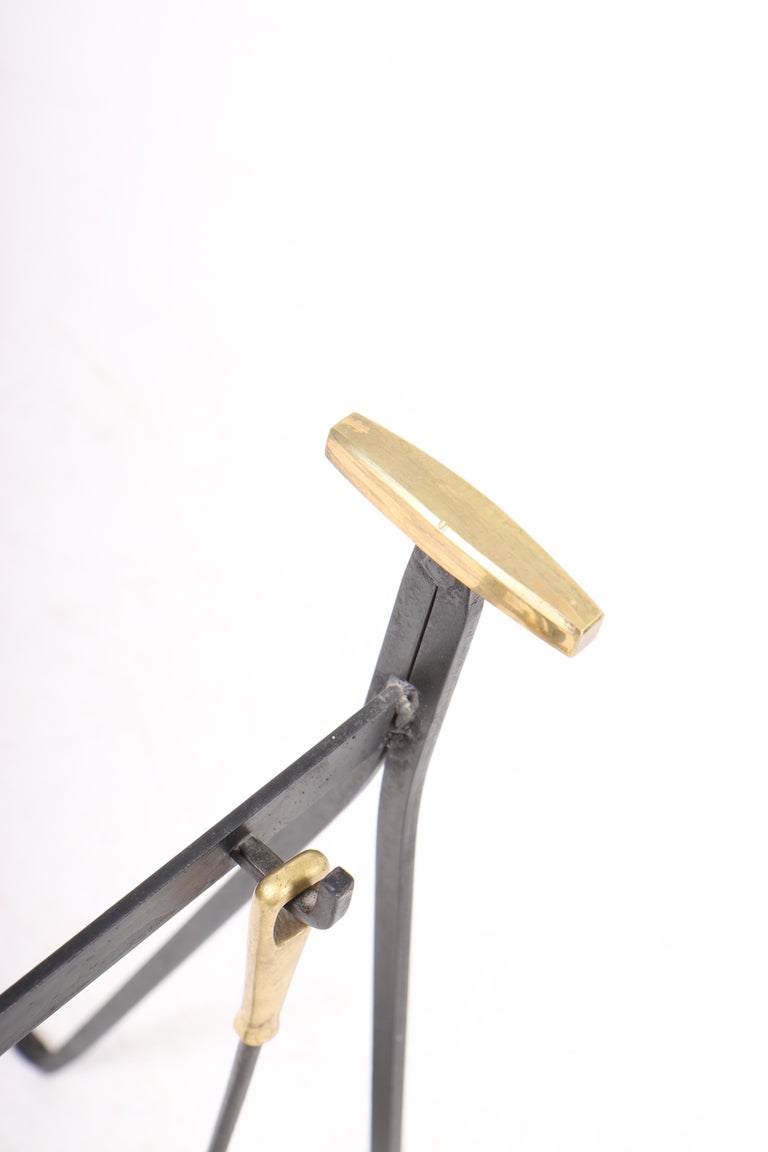 Mid-Century Fireplace Tools by Illums Bolighus, Made in Denmark For ...