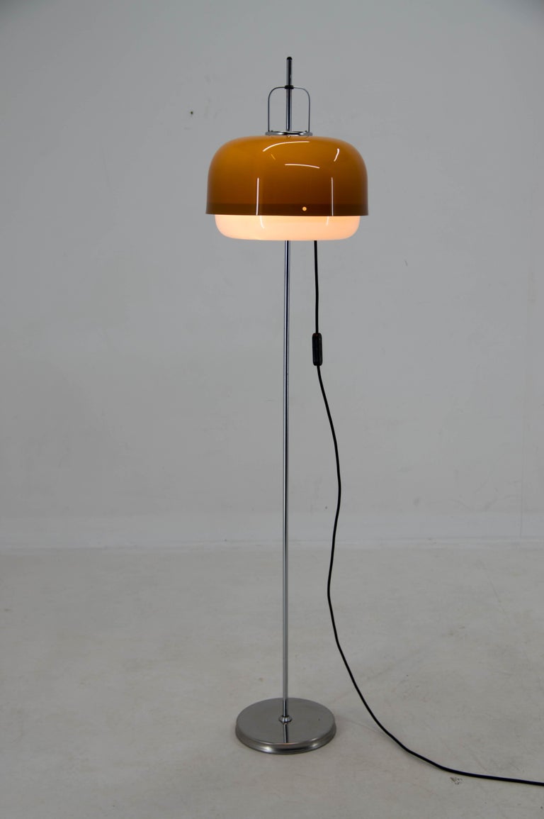 Mid-Century Floor Lamp by Meblo Designed by Harvey Guzzini, Italy ...
