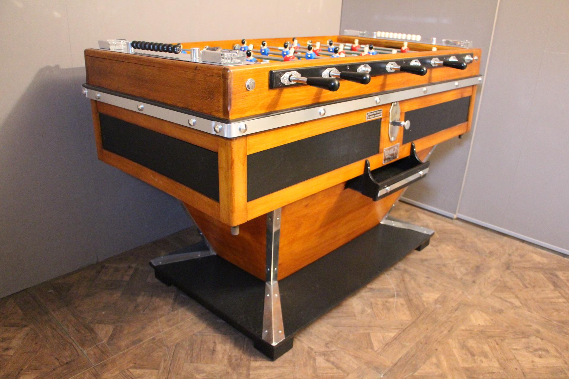 Midcentury French Cafe's Foosball Table, Soccer Table, Football Table ...