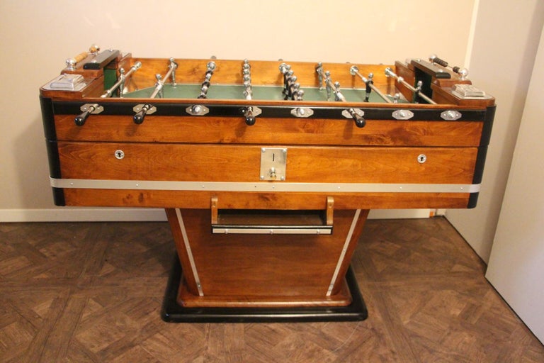 Midcentury French Cafe's Foosball Table, Soccer Table, Football Table ...
