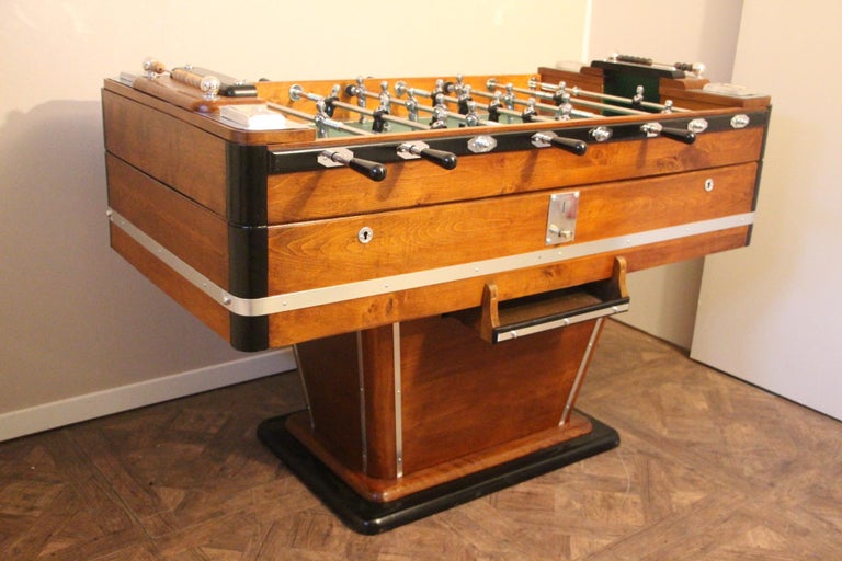 Midcentury French Cafe's Foosball Table, Soccer Table, Football Table ...