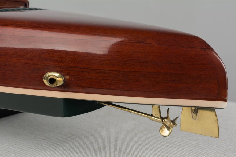 Midcentury French Model Boat at 1stDibs
