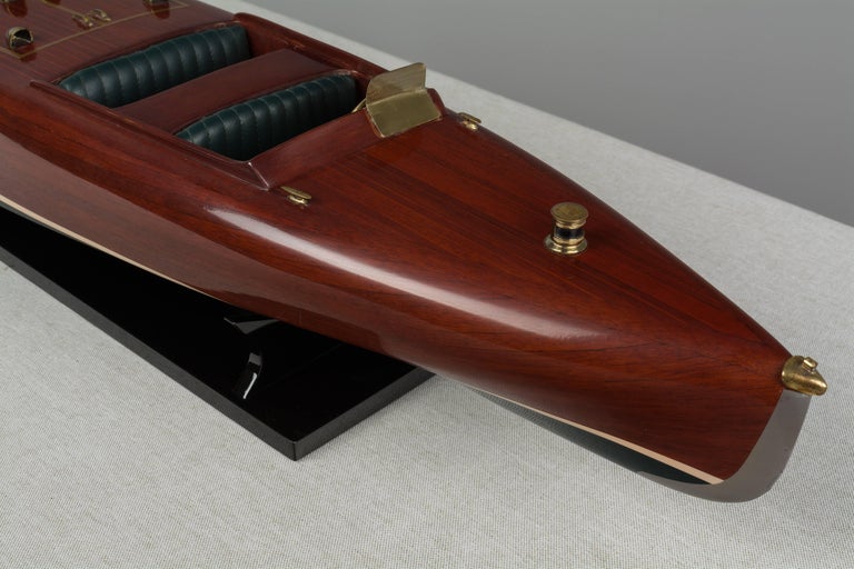 Midcentury French Model Boat at 1stDibs