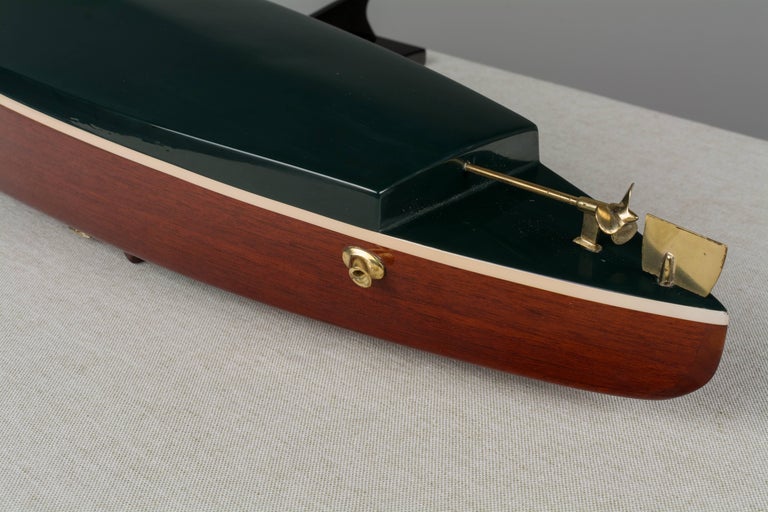 Midcentury French Model Boat at 1stDibs