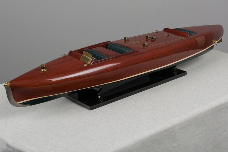 Midcentury French Model Boat at 1stDibs