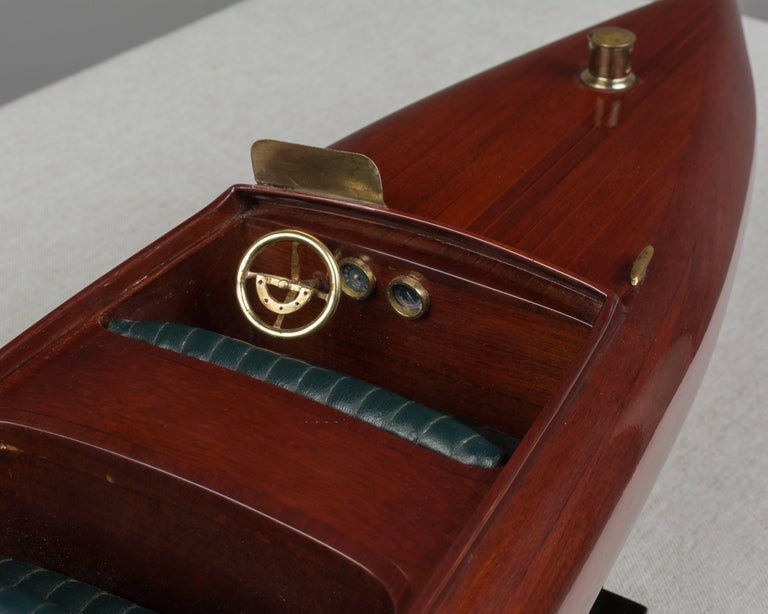 Midcentury French Model Boat at 1stDibs