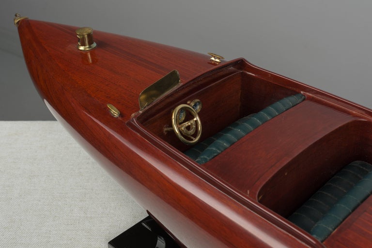Midcentury French Model Boat at 1stDibs