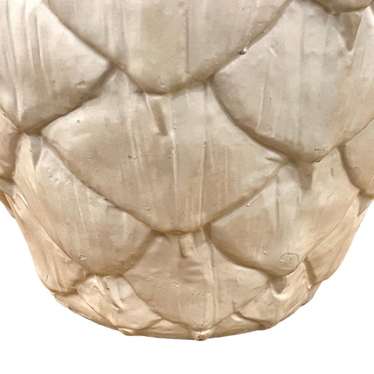 Midcentury French Plaster Table Lamp For Sale at 1stDibs