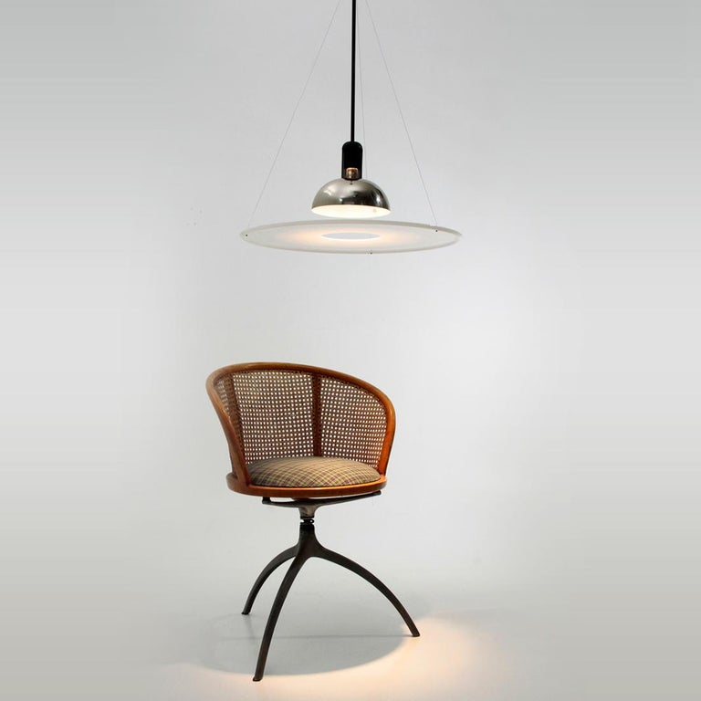 Midcentury ‘Frisbi’ Pendant Lamp by Achille Castiglioni for Flos, 1970s ...