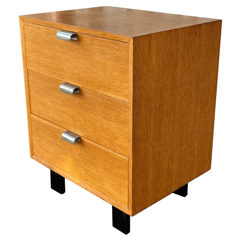 Midcentury George Nelson Three Drawer Cabinet for Herman Miller For ...