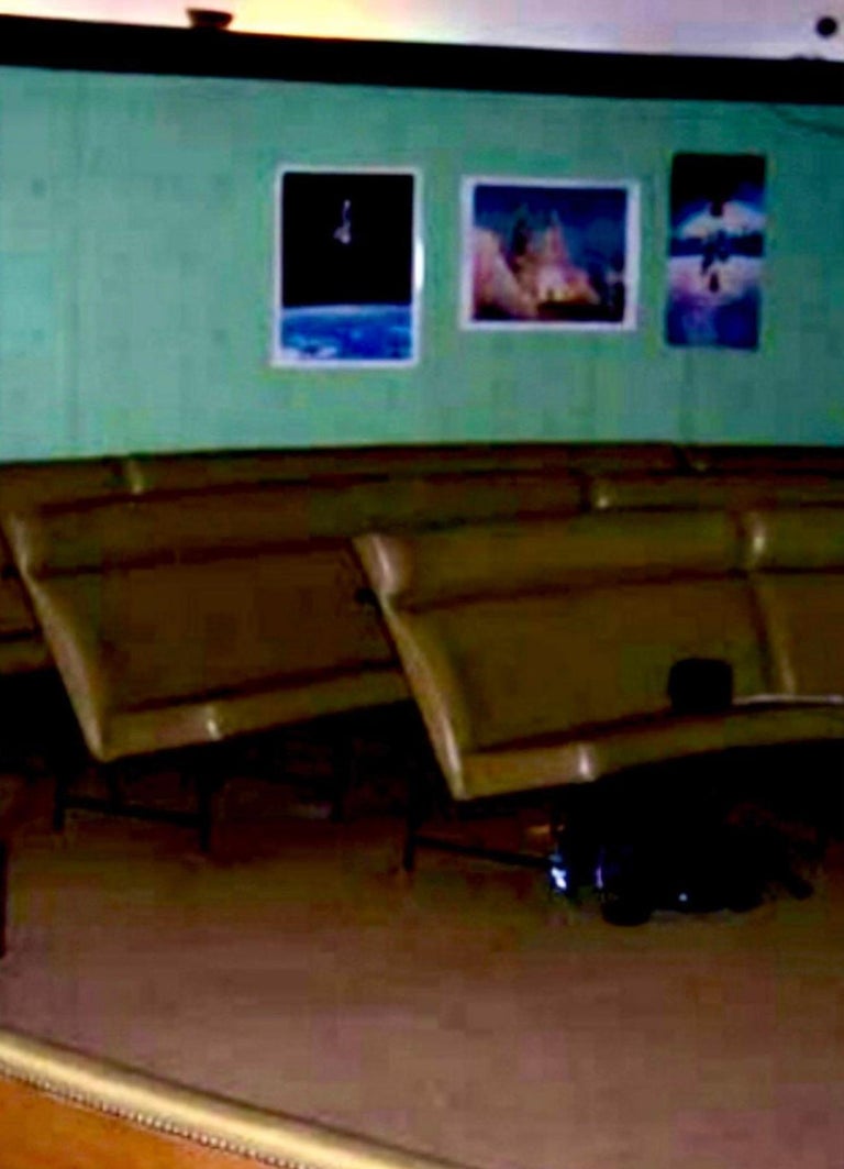 Midcentury Gettysburg University Hatter Planetarium Benched Seating For ...