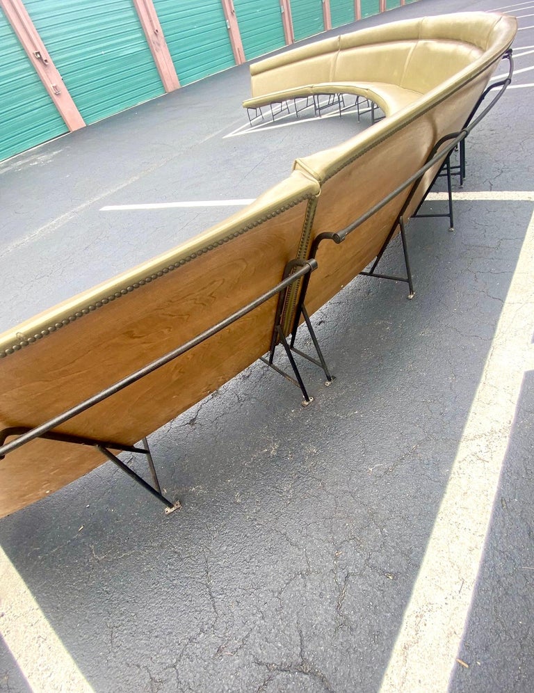 Midcentury Gettysburg University Hatter Planetarium Benched Seating For ...