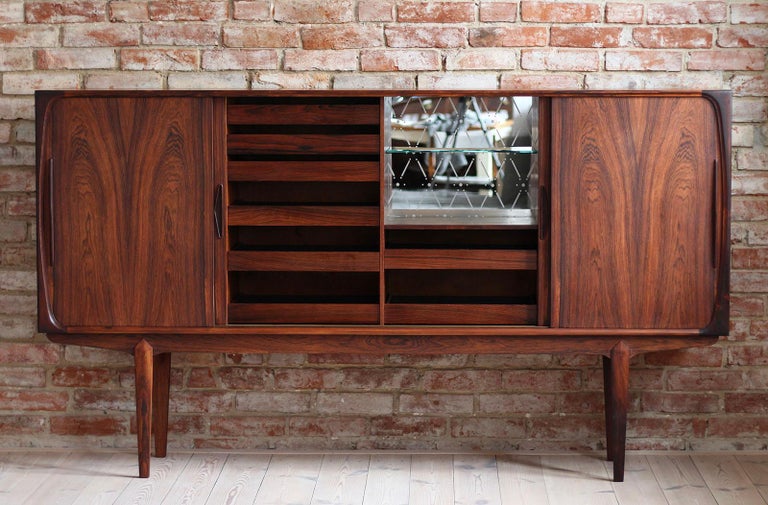 Midcentury Highboard, Danish Design, 1960s For Sale at 1stDibs