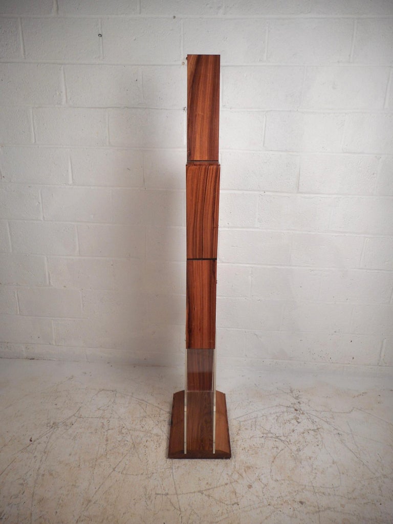 Midcentury Howard Miller Floor Clock For Sale at 1stDibs