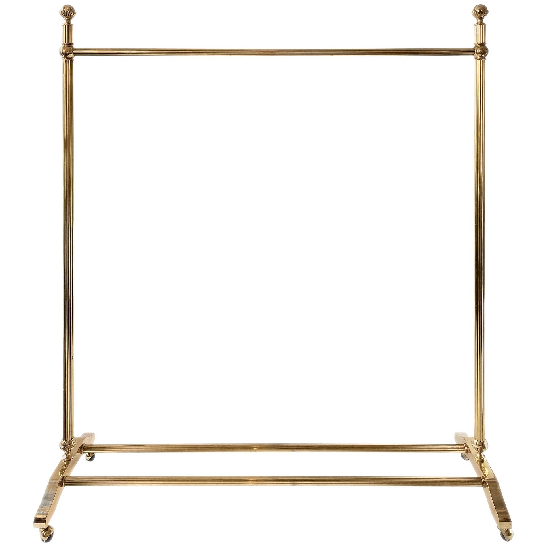 Midcentury Italian Brass Coat/Clothes Rack Stand at 1stDibs | brass ...