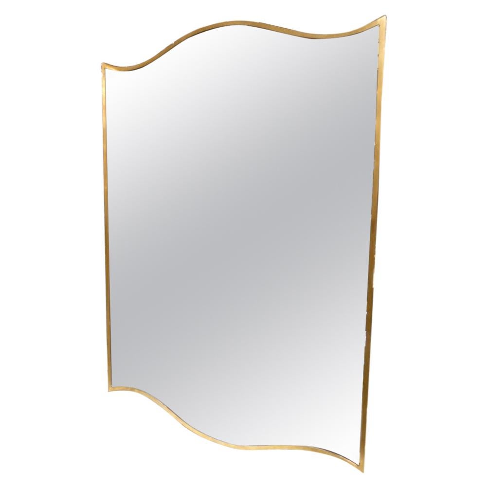 Habían "Wave" Mirror at 1stdibs