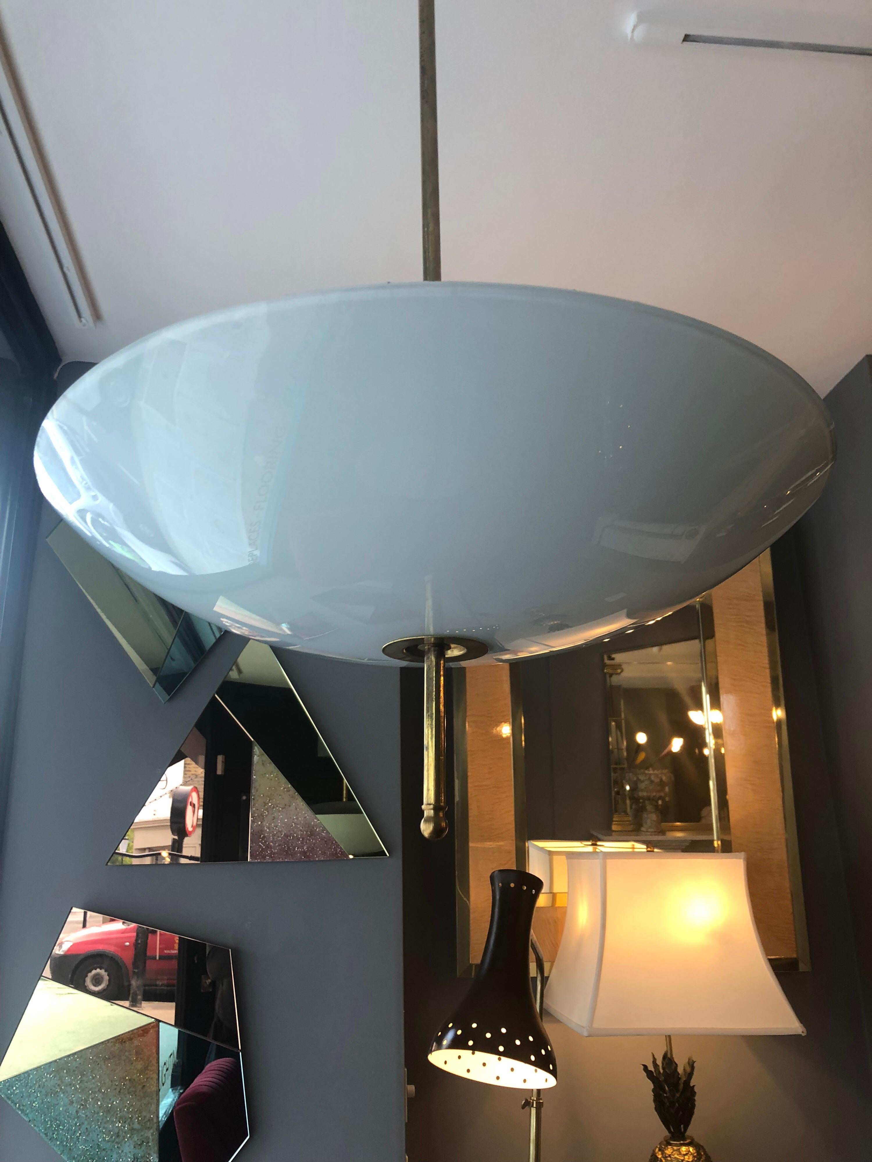 Midcentury Italian Pendant Ceiling Light at 1stDibs | milieu italien