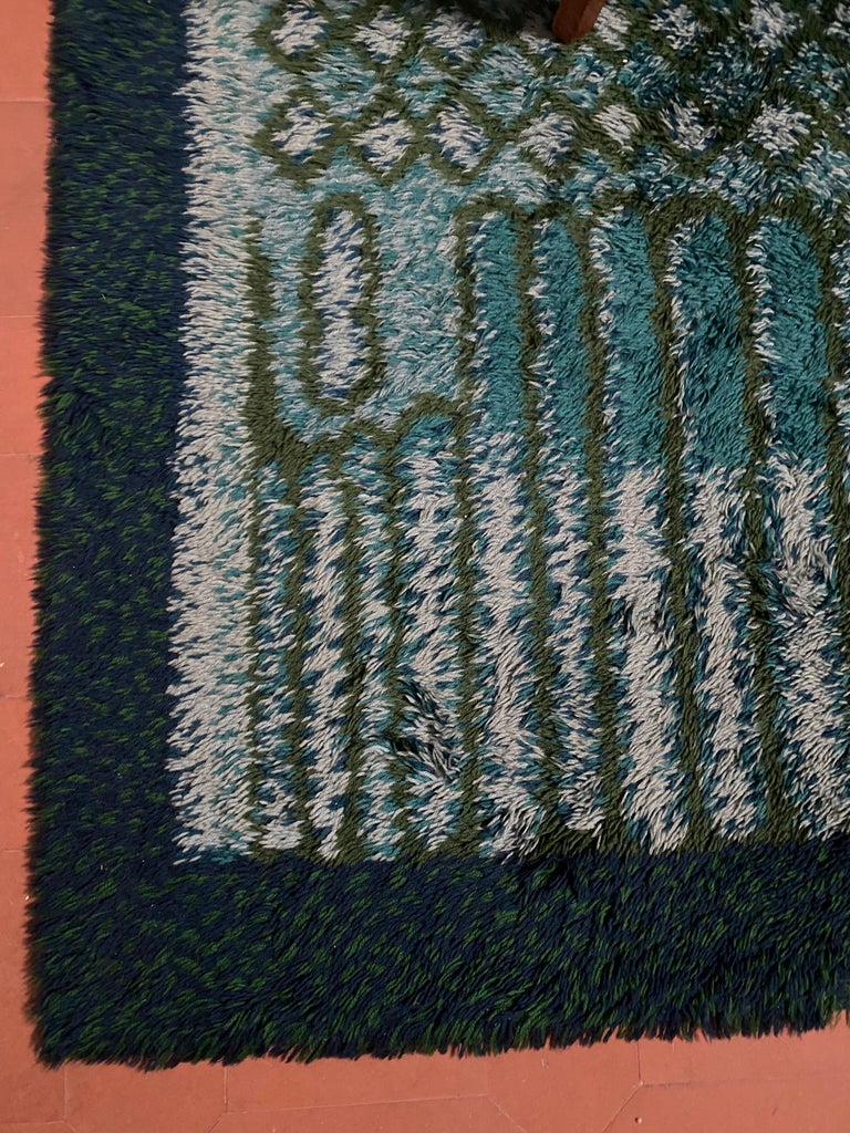 Midcentury Italian Wool Carpet, 1960 For Sale at 1stDibs