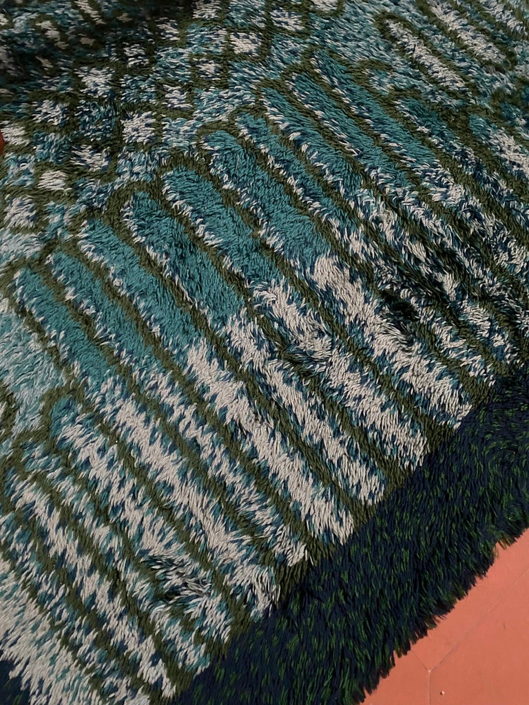 Midcentury Italian Wool Carpet, 1960 For Sale at 1stDibs