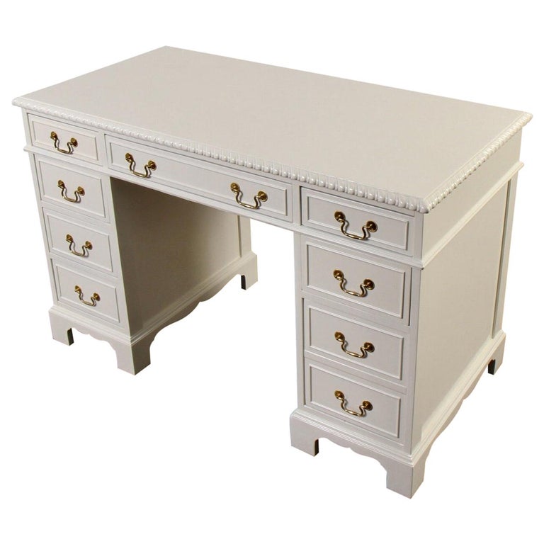 Midcentury Lacquered Desk at 1stDibs