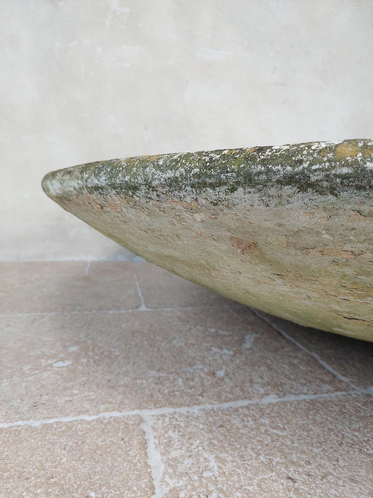 Midcentury Large Shallow Willy Guhl Planter by Eternit For Sale at 1stDibs