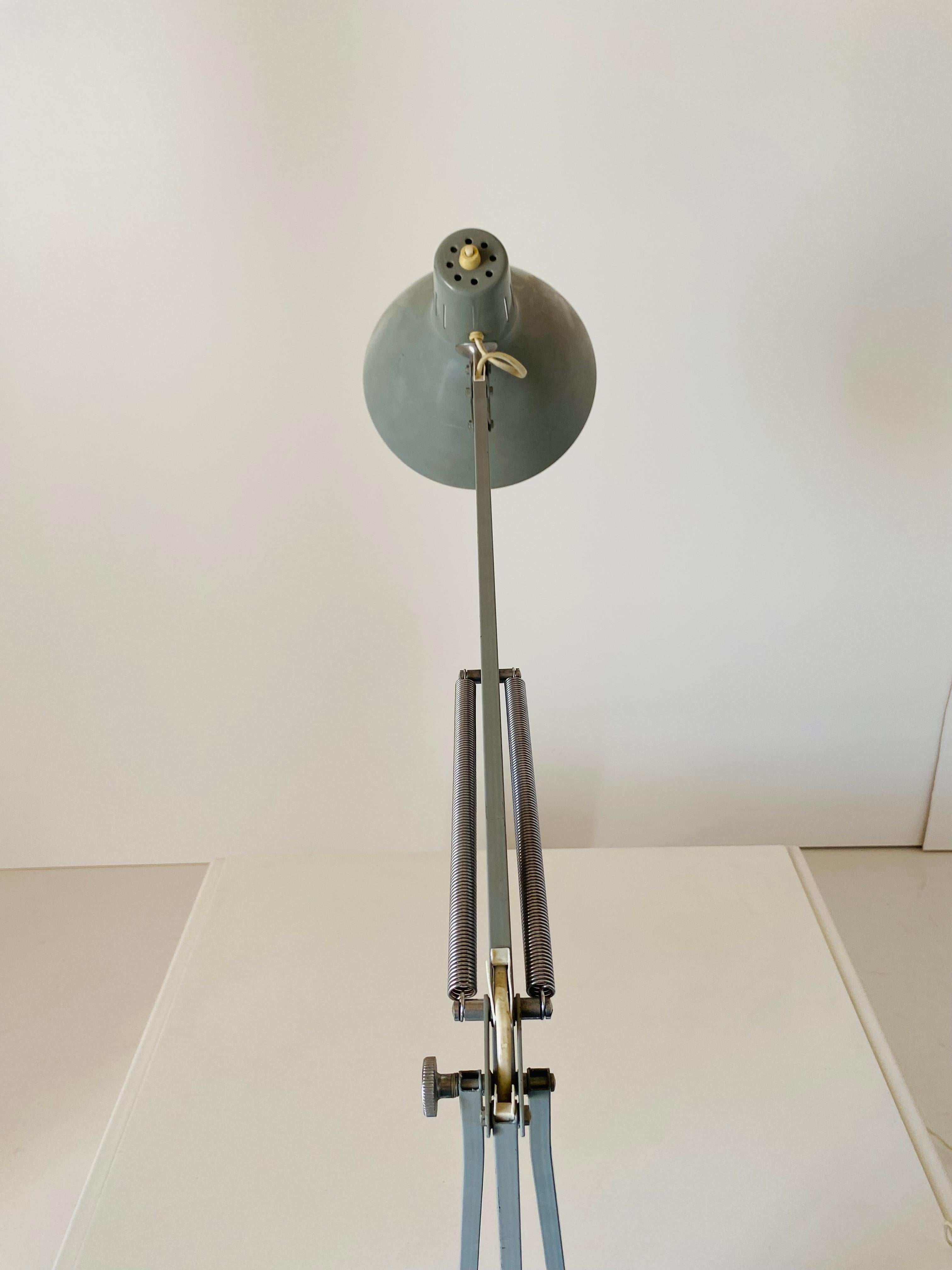 Midcentury LUXO flexible table lamp For Sale at 1stDibs