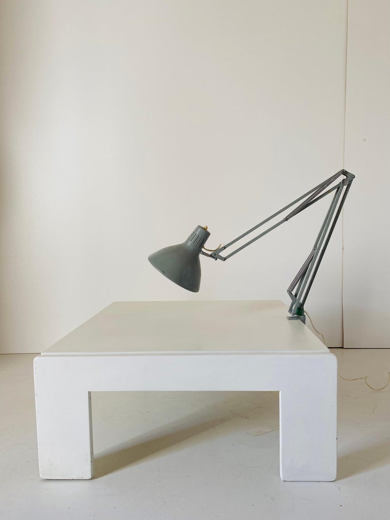 Midcentury LUXO flexible table lamp For Sale at 1stDibs