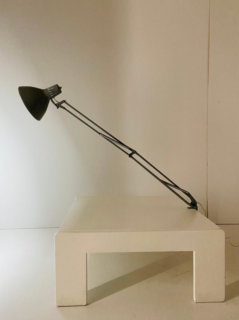 Midcentury LUXO flexible table lamp For Sale at 1stDibs