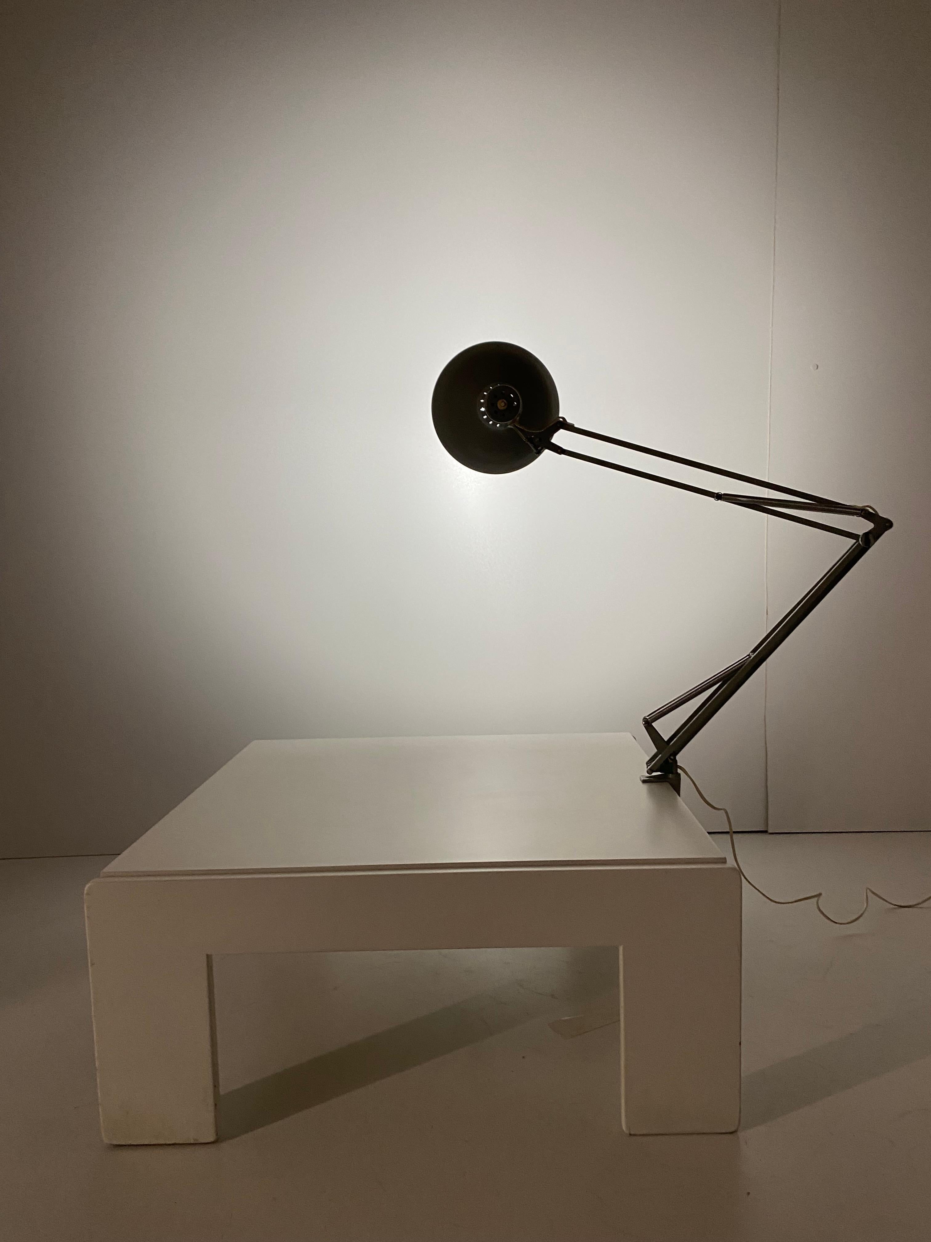 Midcentury LUXO flexible table lamp For Sale at 1stDibs