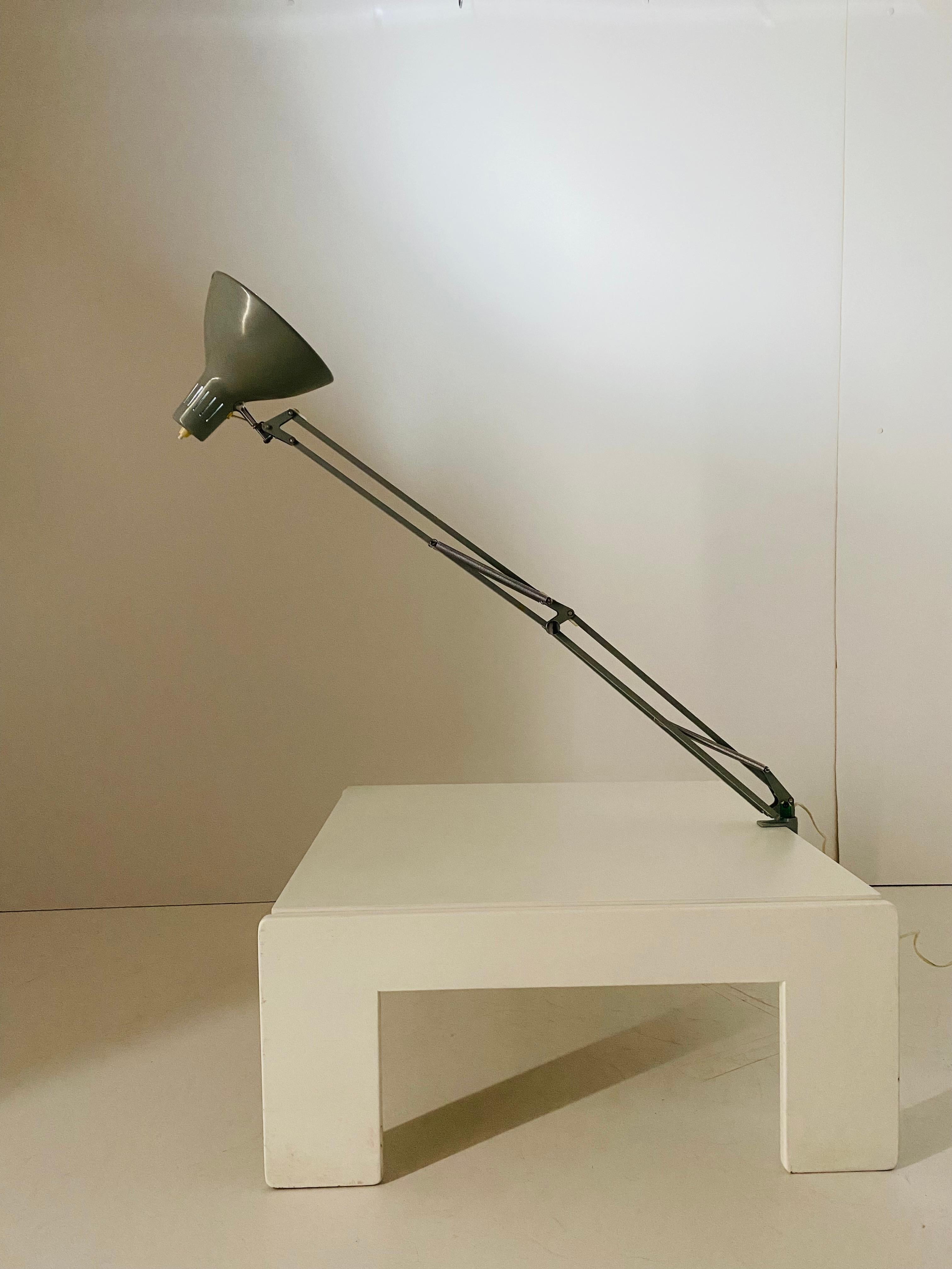 Midcentury LUXO flexible table lamp For Sale at 1stDibs
