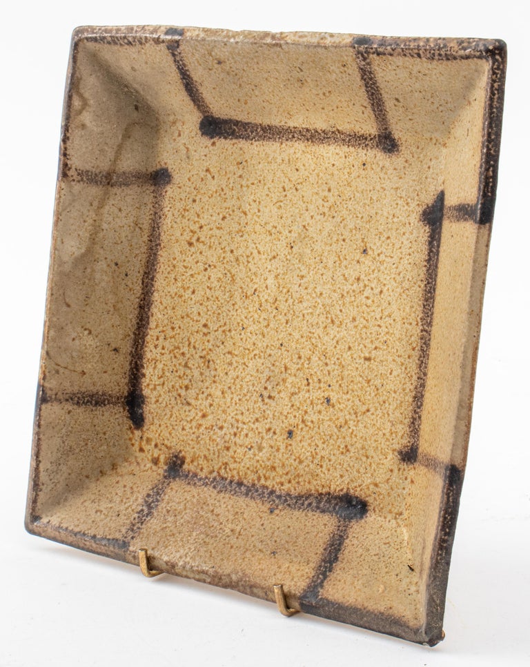 Midcentury Modern Ceramic Plates, 6 For Sale at 1stDibs