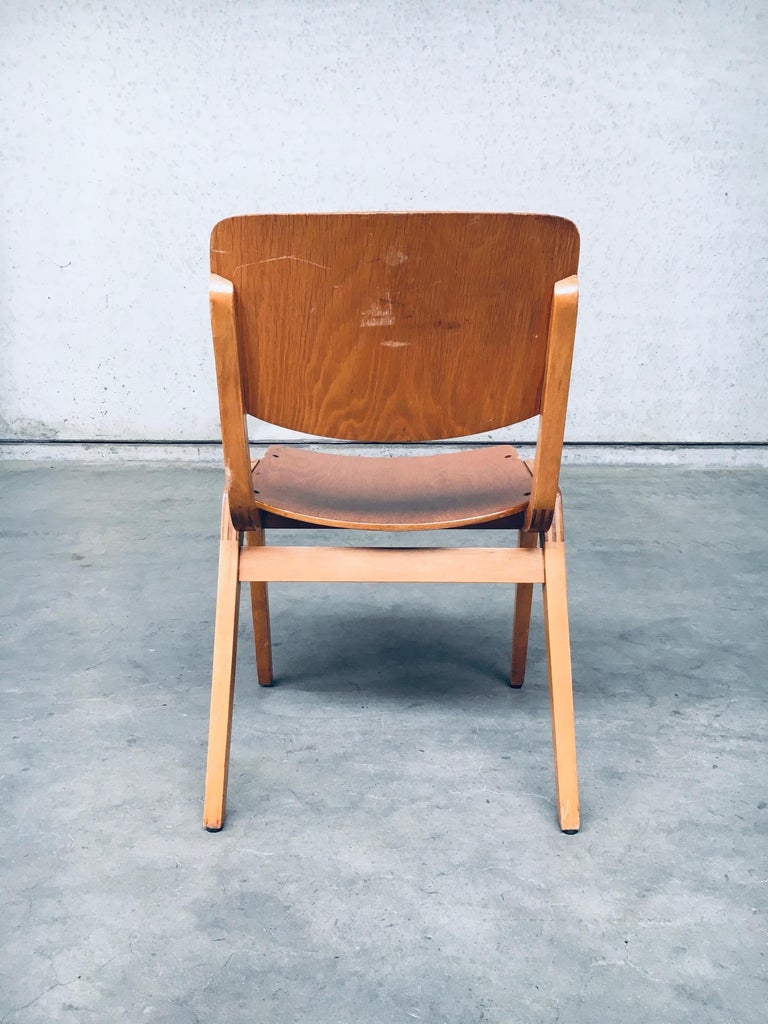 Mid-Century Modern Design Stacking Chair Set of 10 by Thonet, Germany ...
