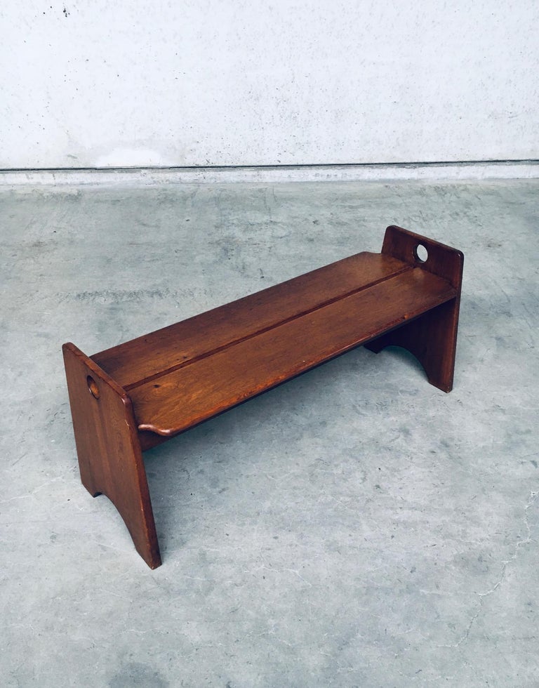 Mid-Century Modern Dutch Design Side Bench, Netherlands, 1960's For ...