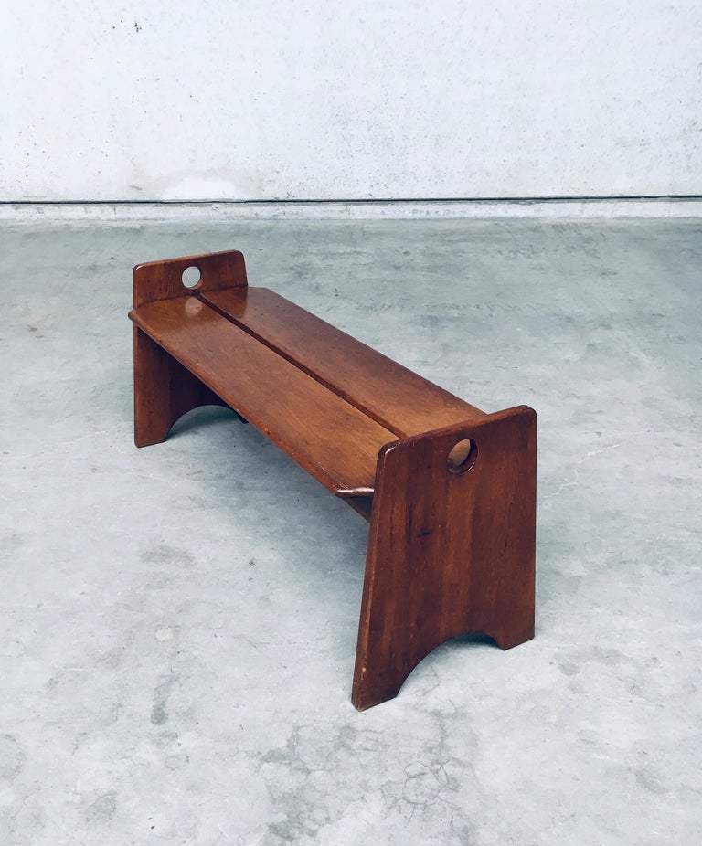Mid-Century Modern Dutch Design Side Bench, Netherlands, 1960's For ...