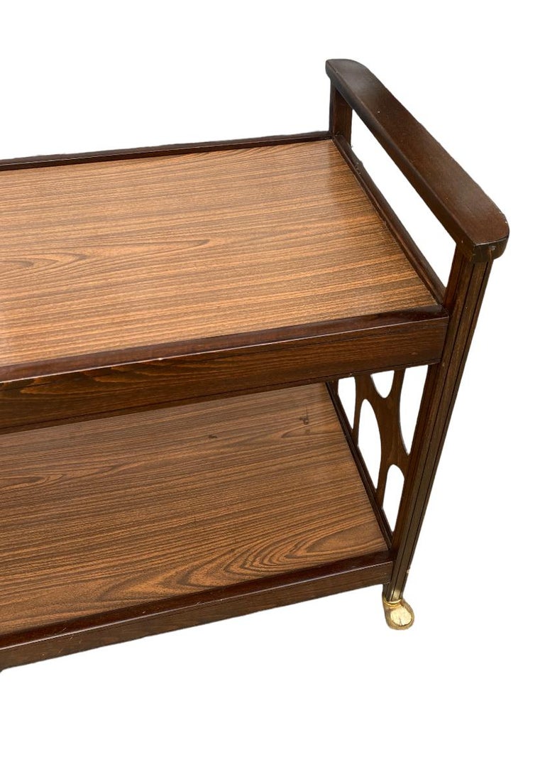 Midcentury Modern Mad Men Style Bar Cart For Sale at 1stDibs | mad men ...