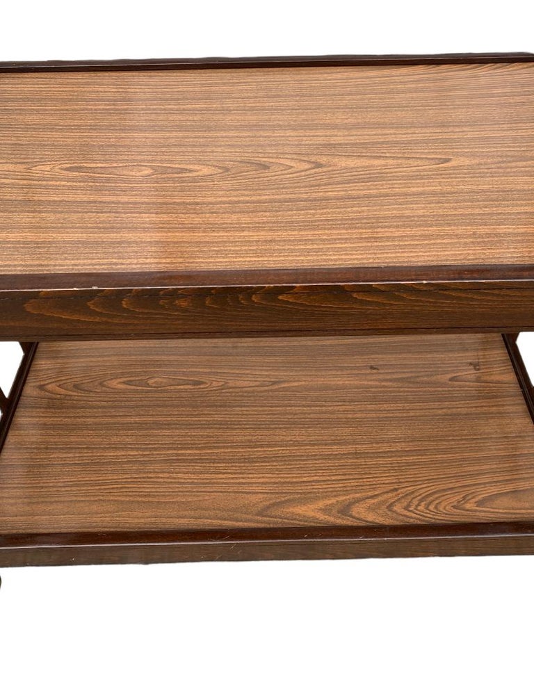 Midcentury Modern Mad Men Style Bar Cart For Sale at 1stDibs | mad men ...