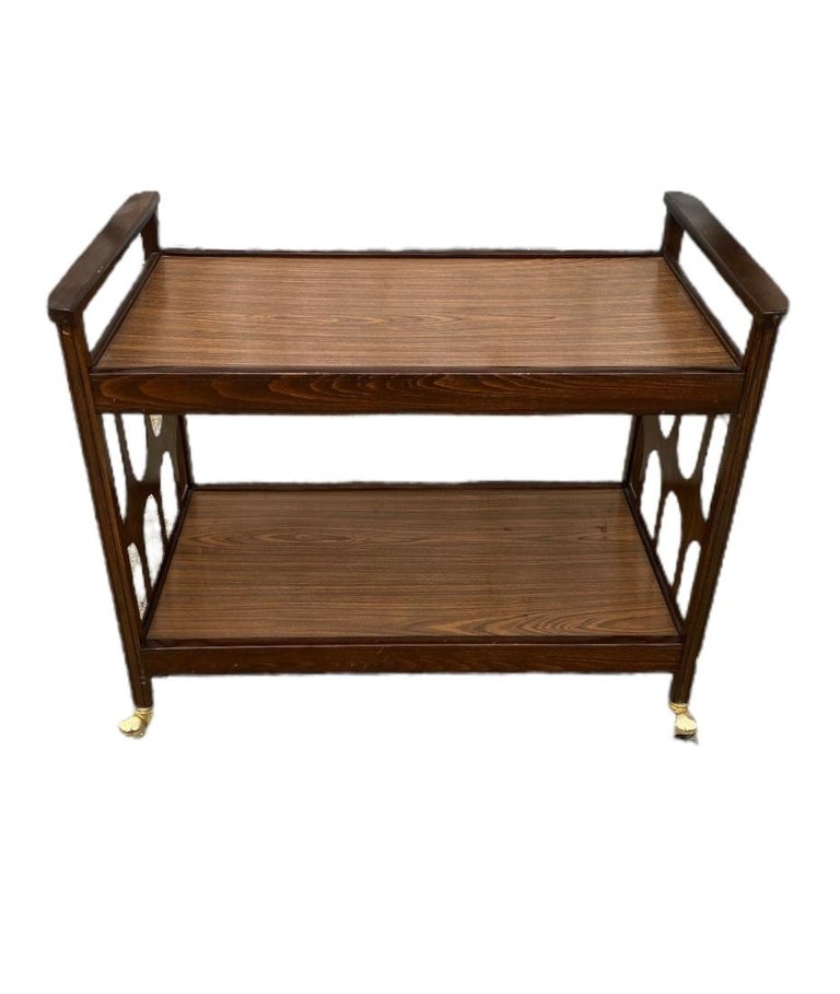 Midcentury Modern Mad Men Style Bar Cart For Sale at 1stDibs | mad men ...