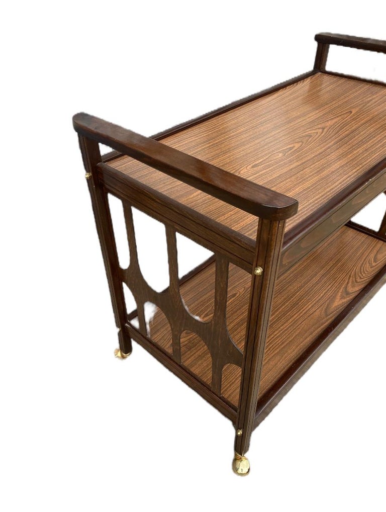 Midcentury Modern Mad Men Style Bar Cart For Sale at 1stDibs | mad men ...