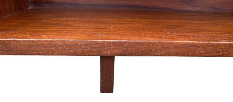 Mid-Century Modern Nakashima Style Single Bookcase Walnut American ...