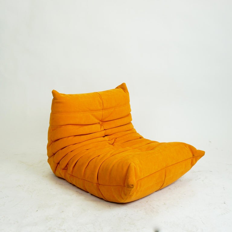 Midcentury Modern Orange MiniTogo Chair by Michel Ducaroy for Ligne ...