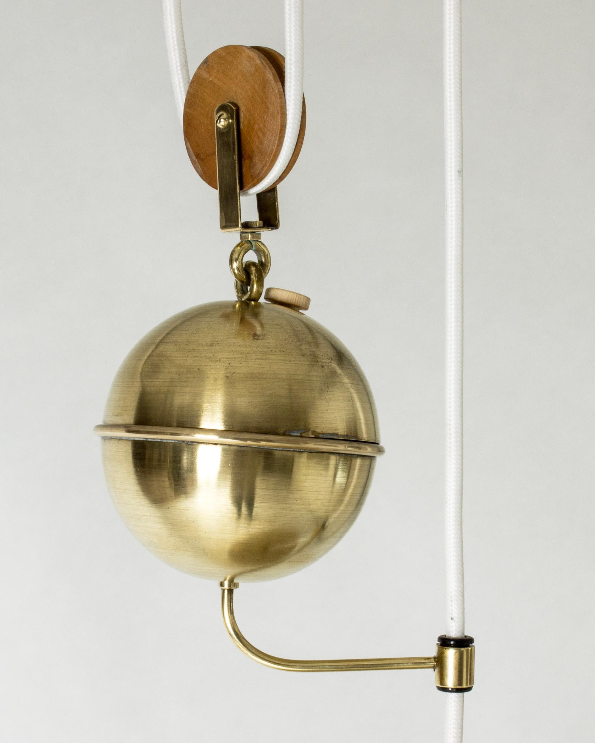 Midcentury Modern Pendant Light by Josef Frank, Svenskt Tenn, Sweden ...