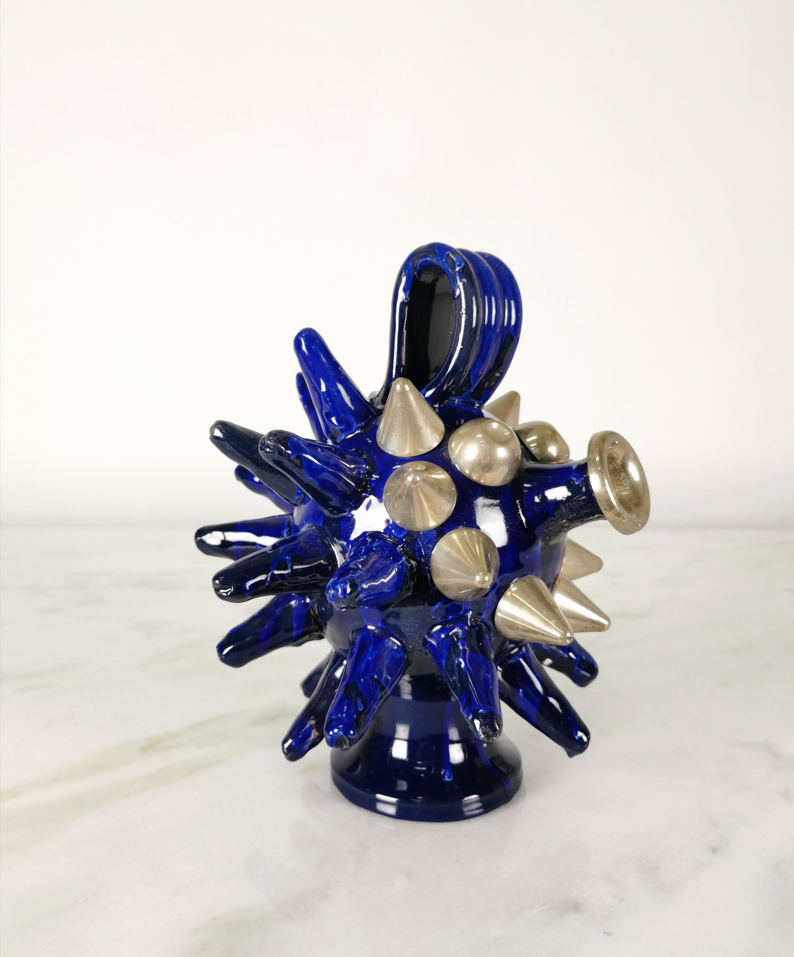 Midcentury Modern Sculpture Ceramic Decorative Object Italian Design ...