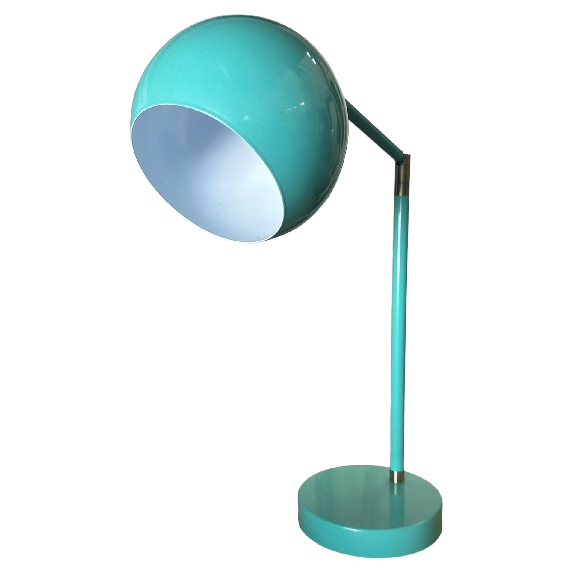 Black Dome Pivoting Desk Lamp at 1stDibs