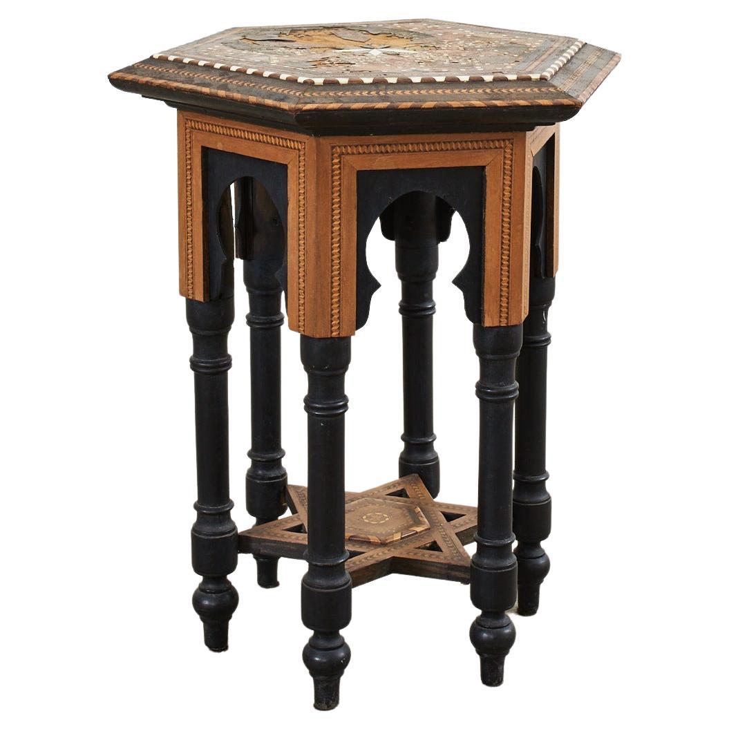 Moroccan Moorish Star Shaped Table - 4 For Sale on 1stDibs