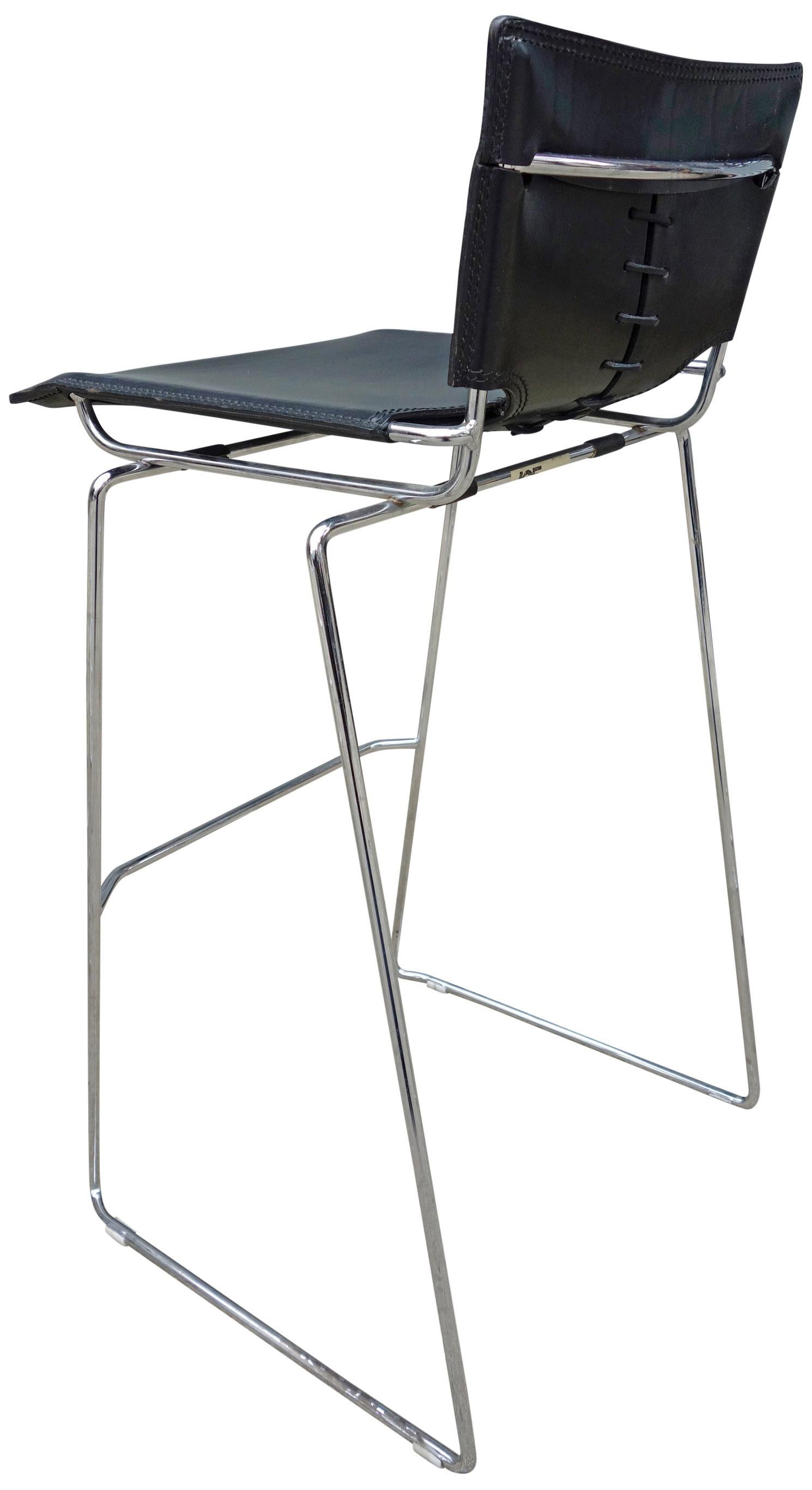 Midcentury Pelle Stacking Stools by ICF For Sale at 1stDibs | stack ...