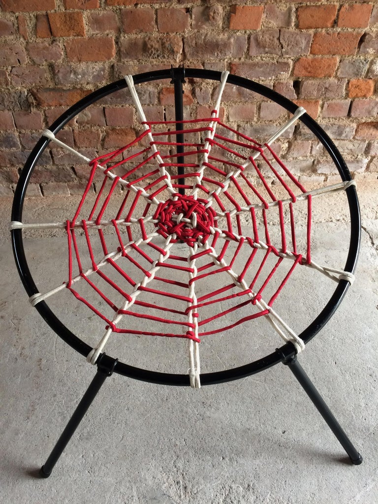 Midcentury Plan O Hoffer Spider Chairs Lounge Patio Chairs, French ...