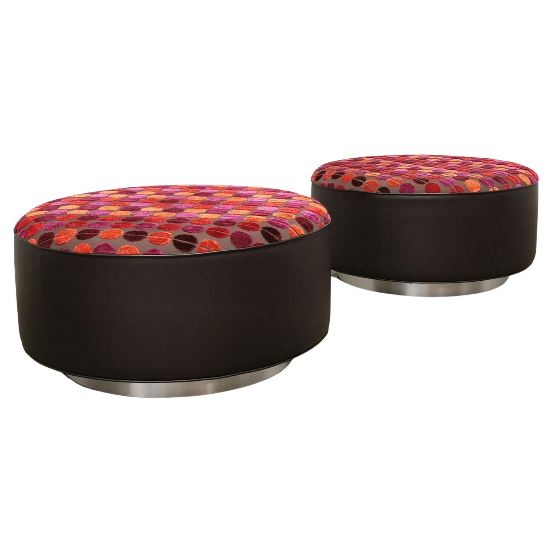 Ethan Allen Stacking Footstools or Ottomans, Set of Three at 1stDibs ...