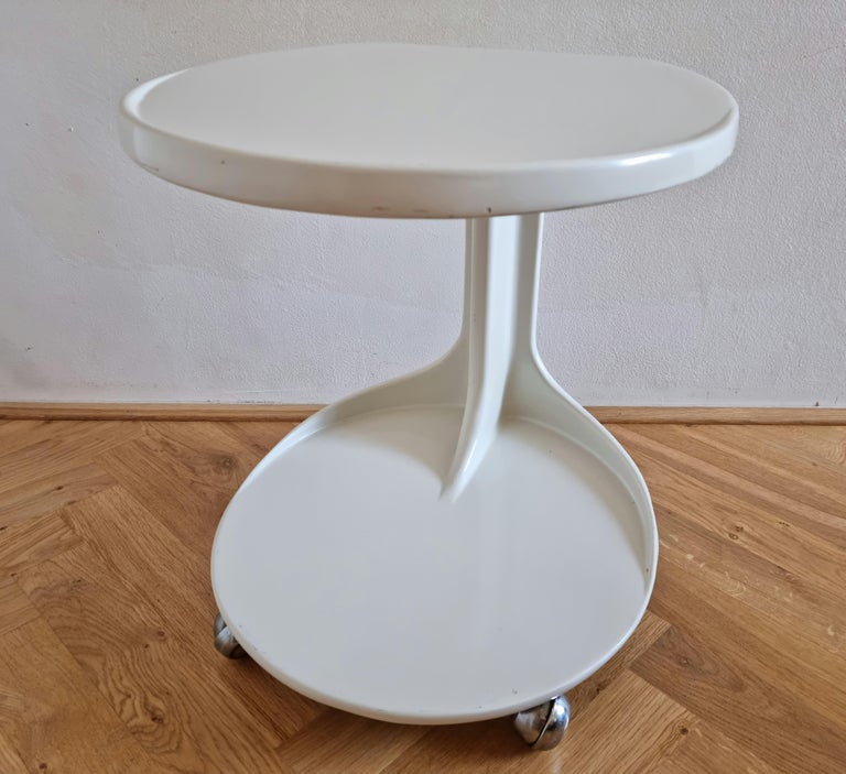 Midcentury Rare Side or Serving Table, Space Age Style, Italy, 1970s ...