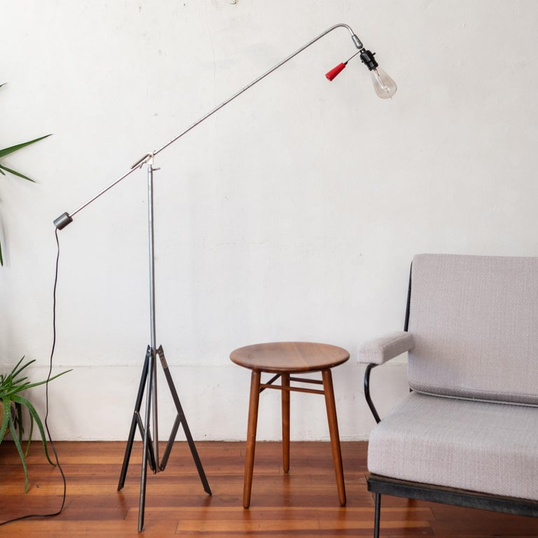Midcentury Roland Smith Floor Lamp by Smith-Victor Corporation For Sale ...