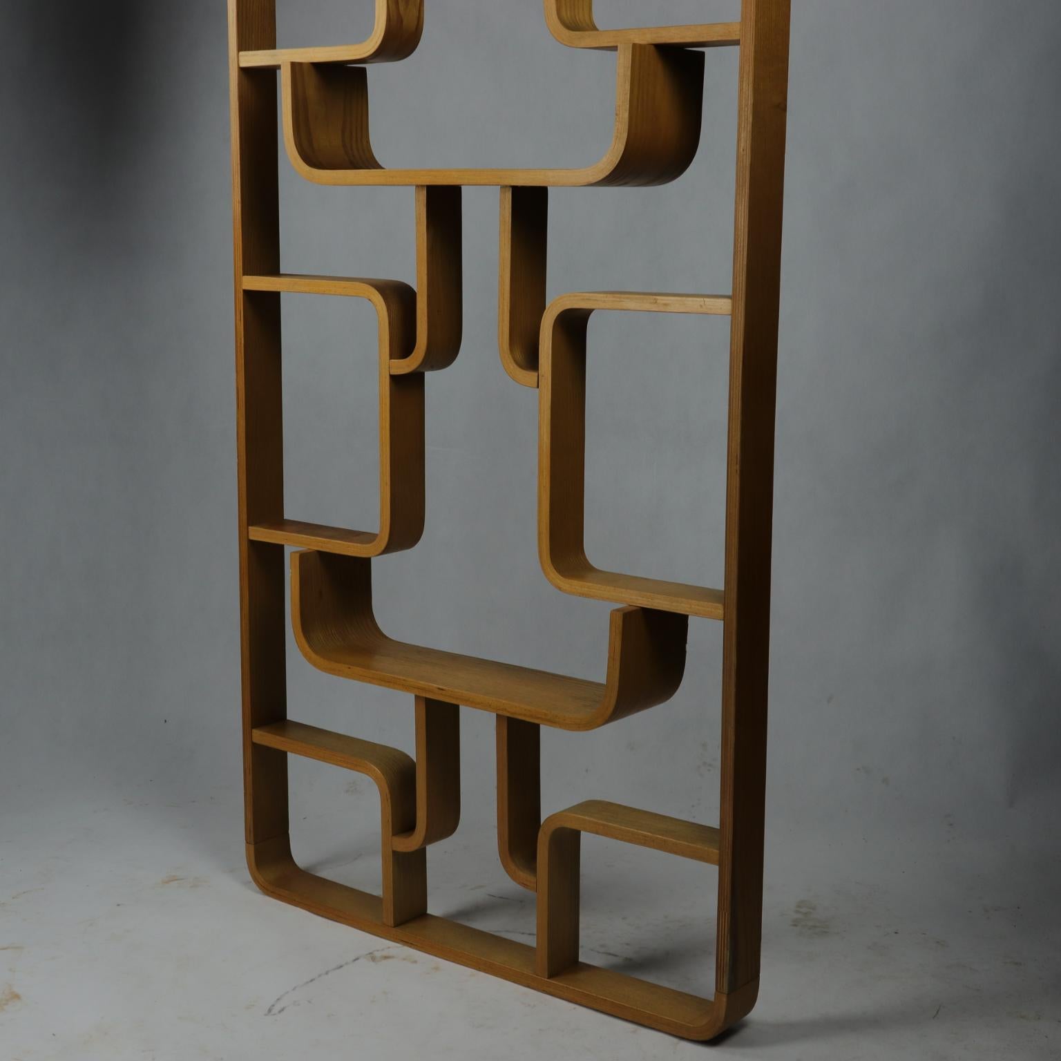 Midcentury Room Divider by Ludvik Volak for Drevopodnik Holesov, 1960s ...